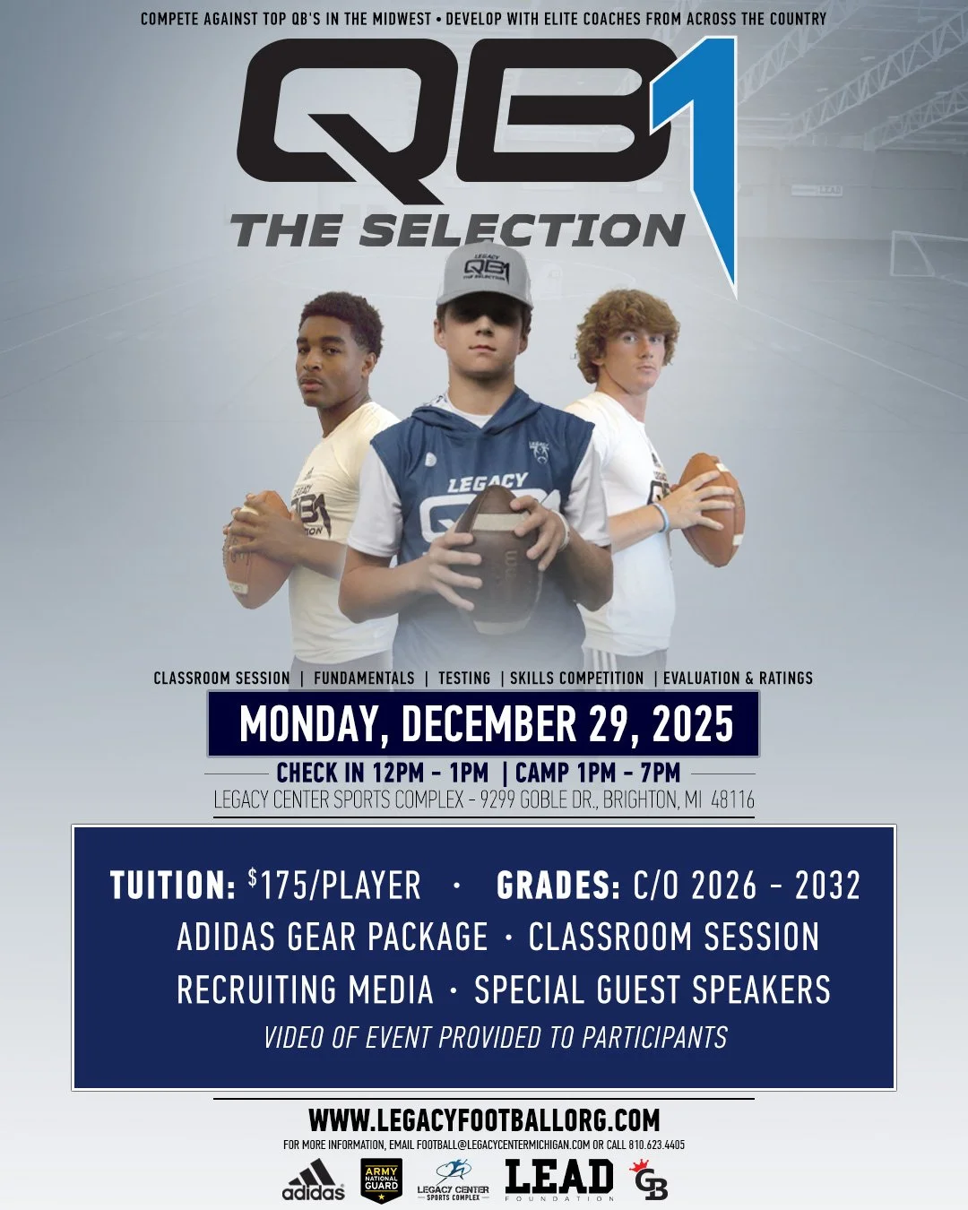 Football Camps & Showcases | Join the Football Showcases Today — Legacy ...