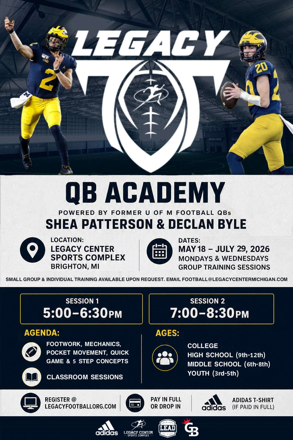 Football Camps & Showcases | Join the Football Showcases Today — Legacy ...