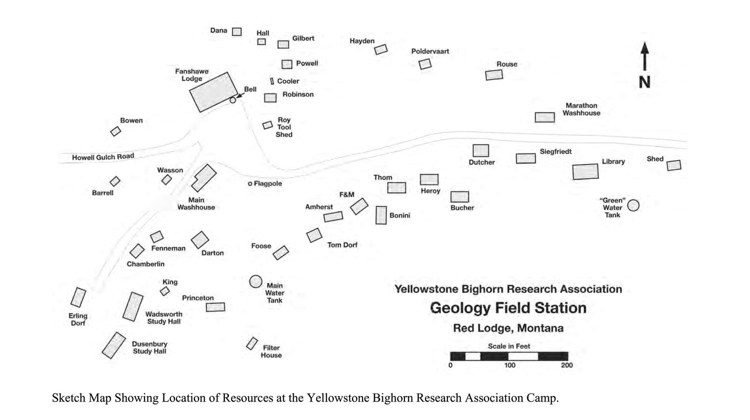 Field Station Facilities — Yellowstone Bighorn Research Association