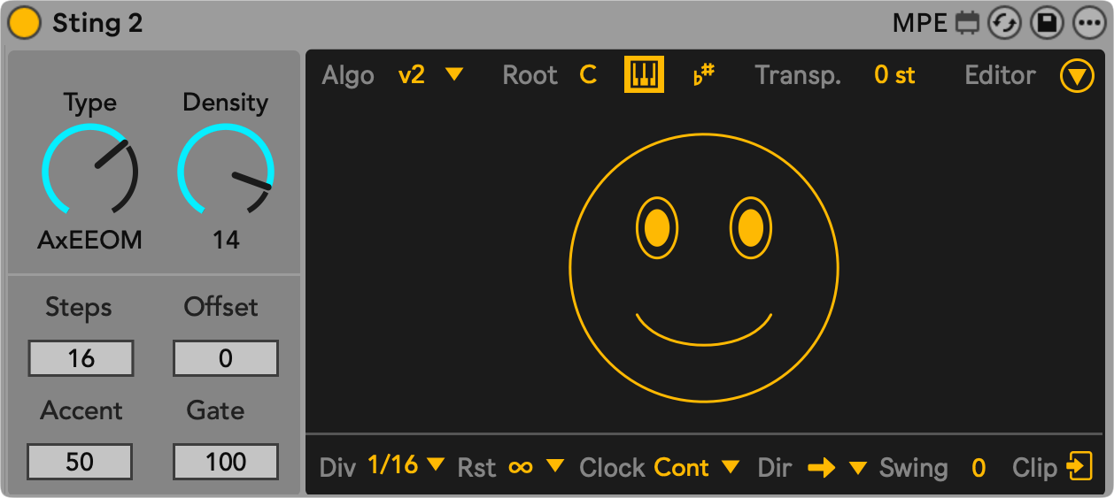 Sting – Expressive Max for Live Acid Line Performance Sequencer with ...