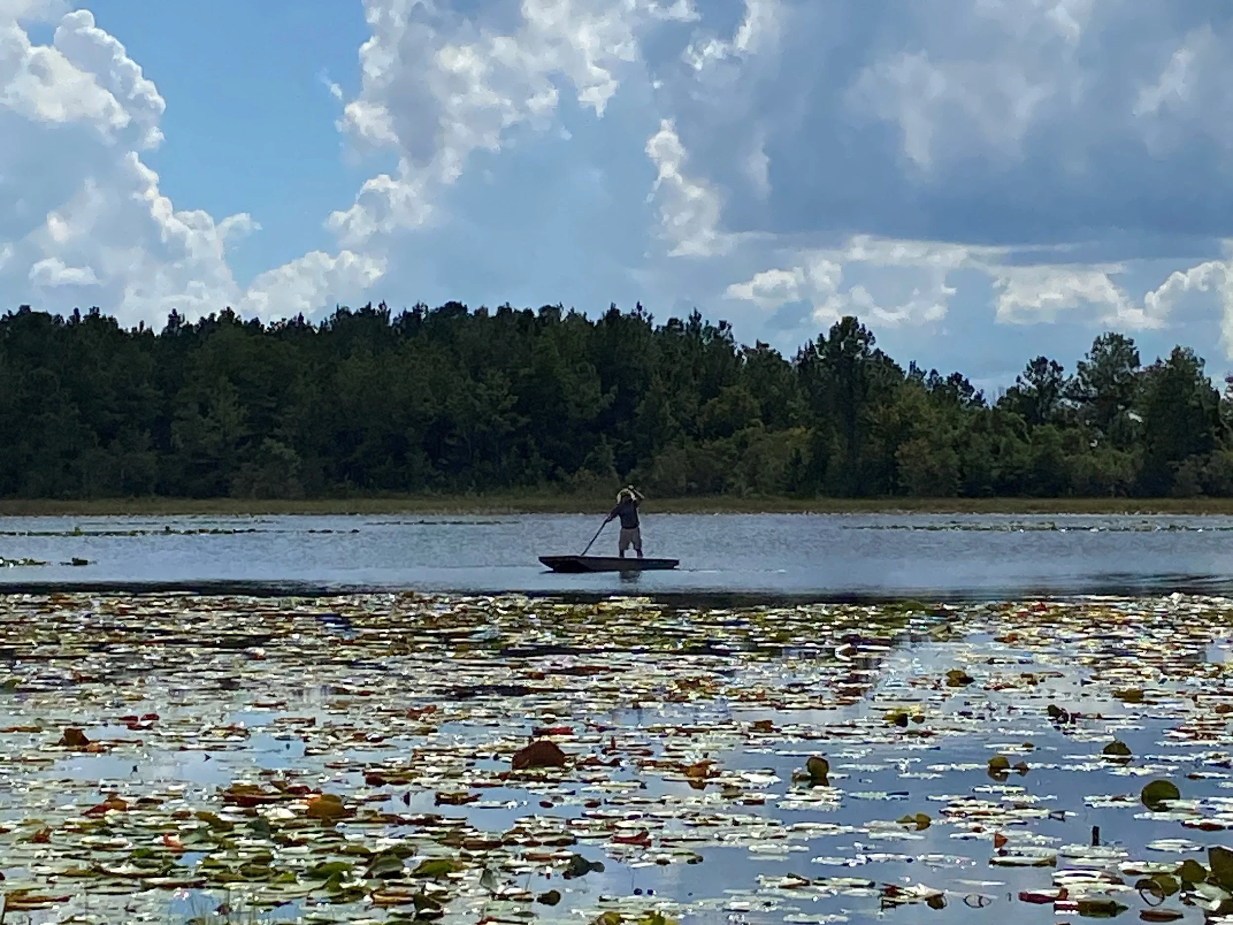 First Boat Float Check — Webb Punt Boats