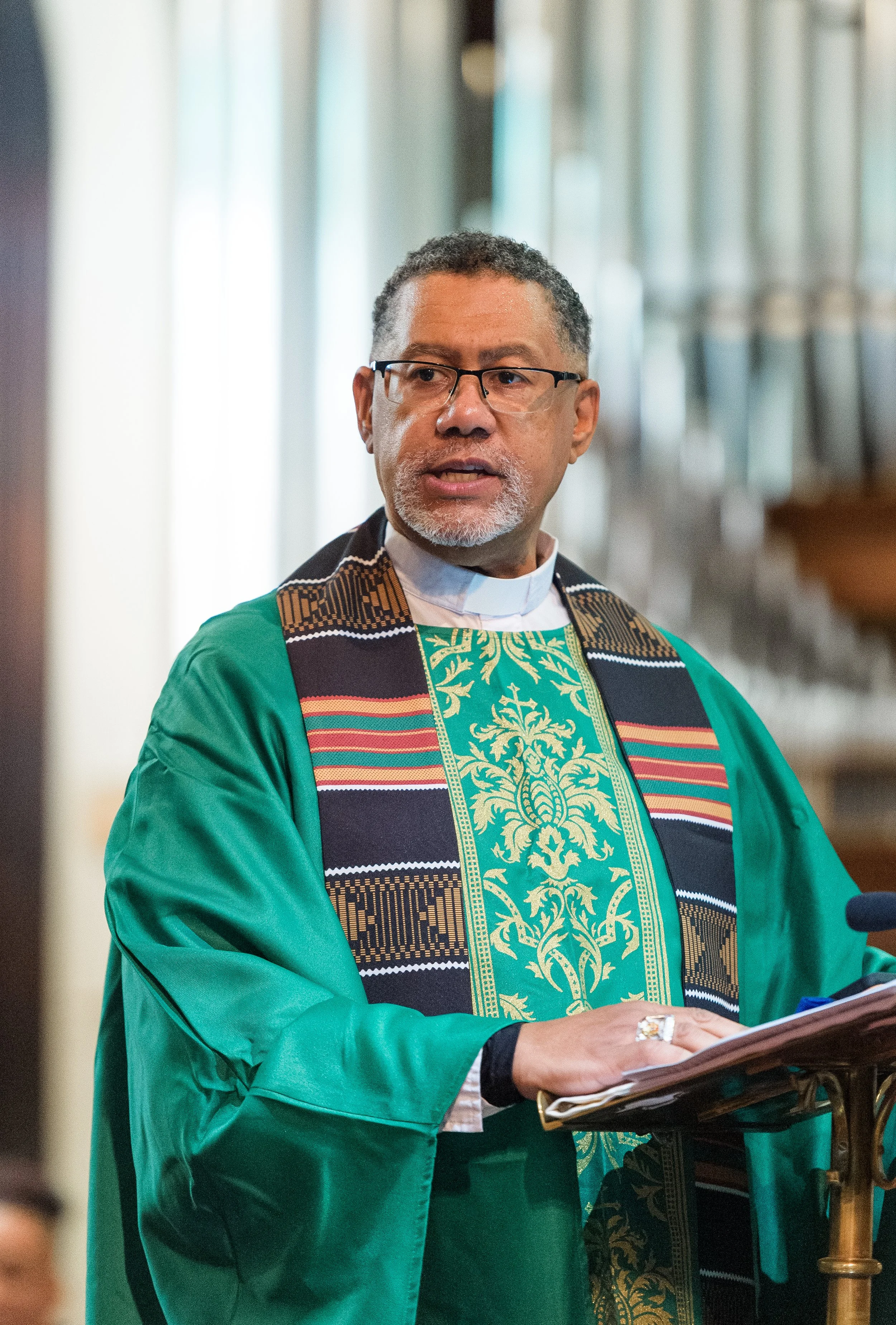 Common Threads Sunday and a baptism — Saint James' Episcopal Church