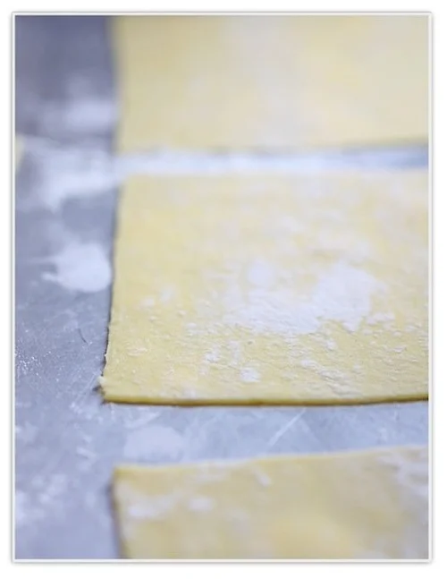 The Perfect Pesto with Pasta Squares — The Italian Dish