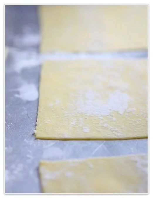 The Perfect Pesto with Pasta Squares — The Italian Dish