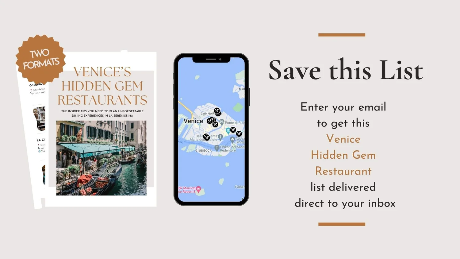 Venice's Hidden Gem Restaurants — Notes From Europe | Europe Travel Blog
