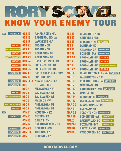 Tour — Rory Scovel