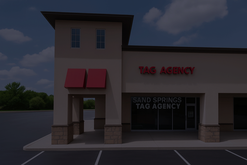 Sand Springs Tag Agency