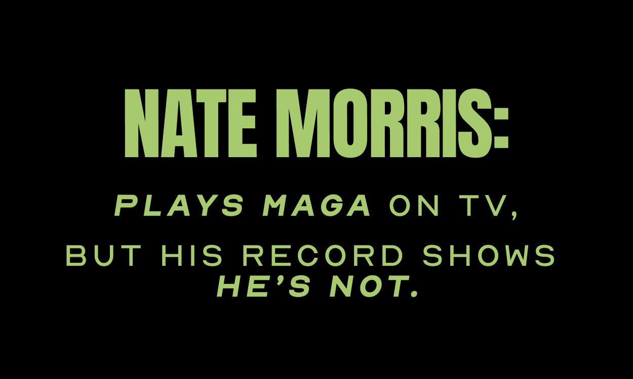 Nate Morris STINKS