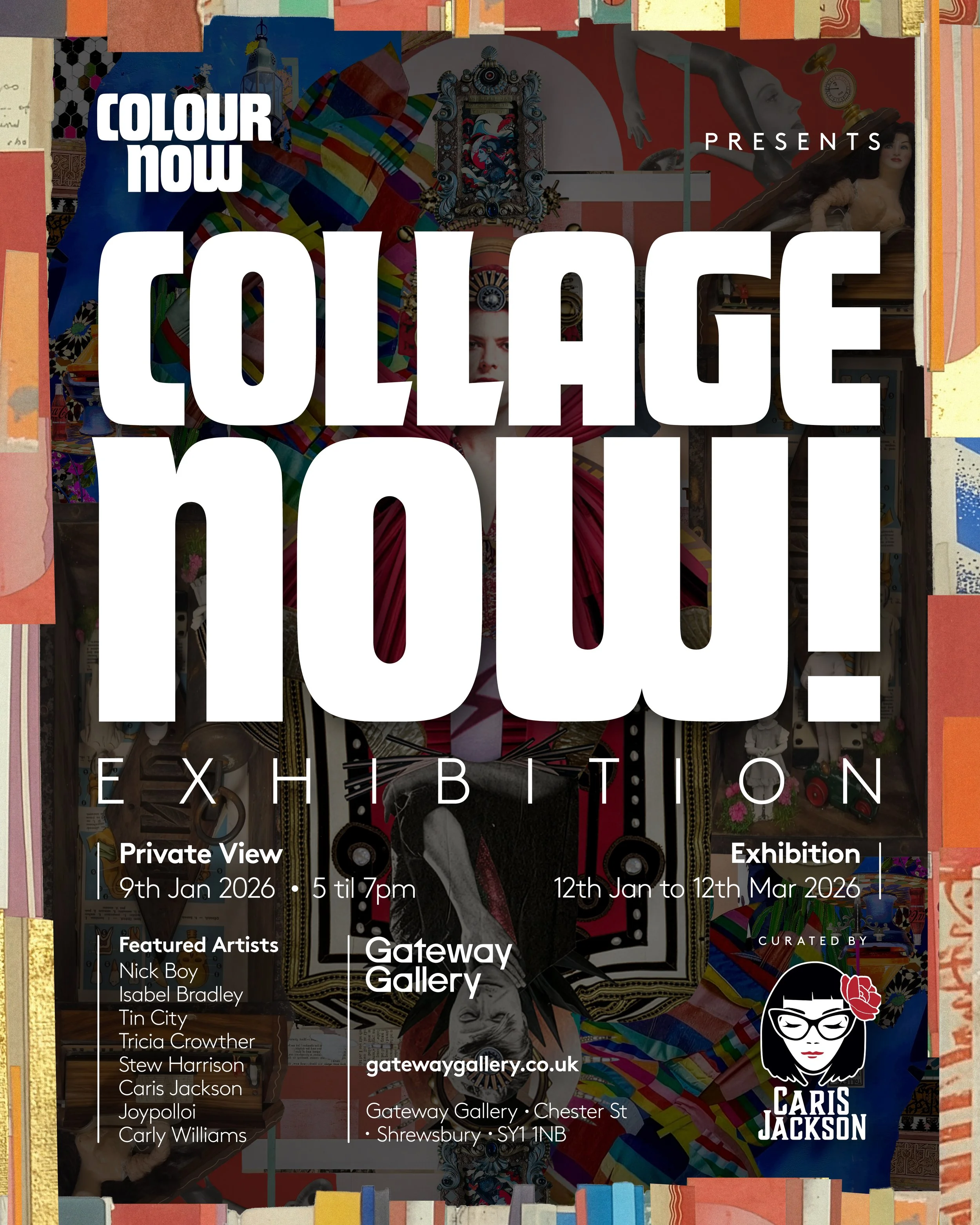 COLLAGE NOW! Exhibition — Gateway Gallery