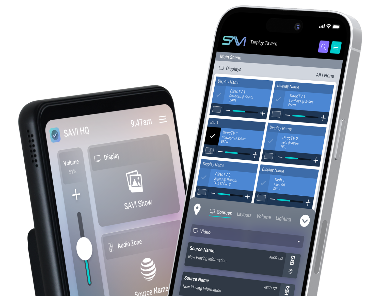 Commercial AV Control & Automation — SAVI iQ
