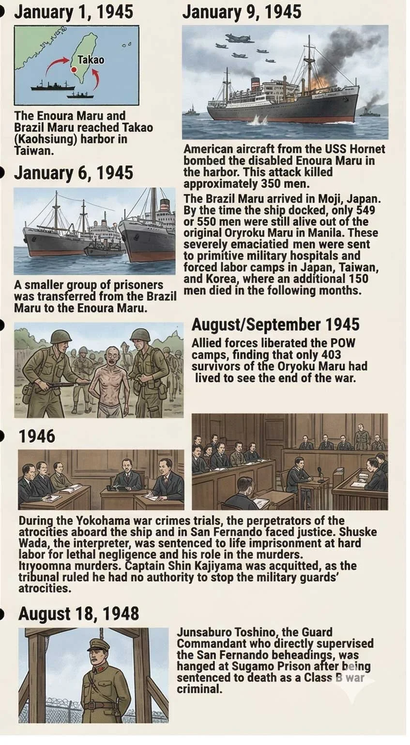 Oryoku Maru | History, Sinking, Casualties, and Survivors