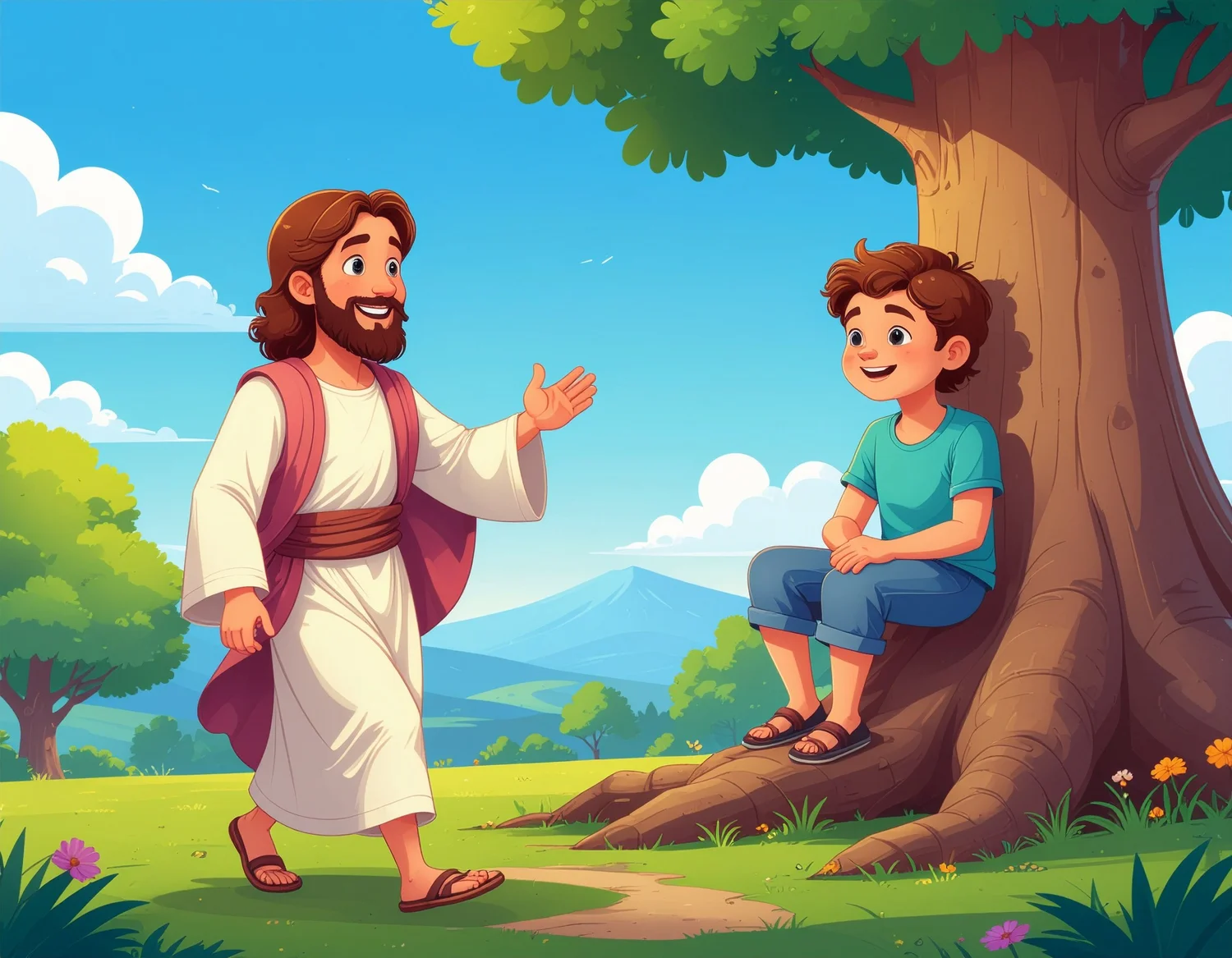 Zacchaeus Bible Lesson for Kids (Luke 19:1–10) — Bible Lessons for Kids