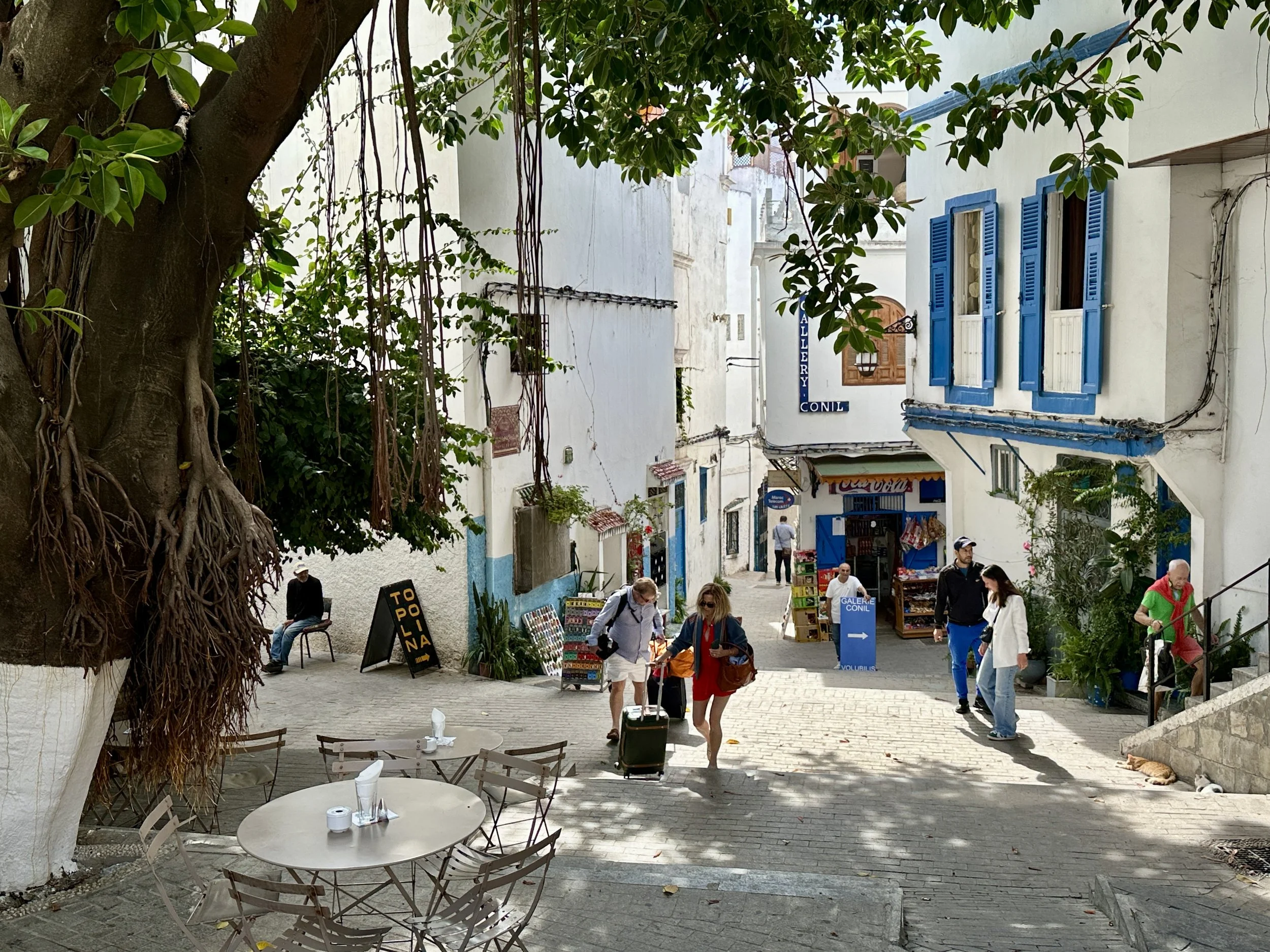 Tangier — Across the Strait | From Tarifa to Morocco’s Blue Path ...