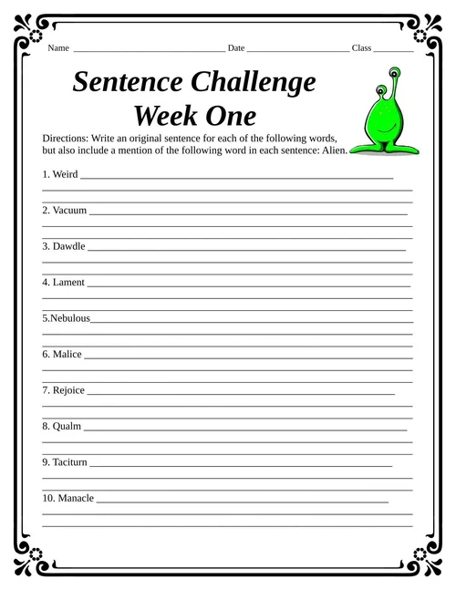 6th Grade Vocabulary — Learning for Everyone