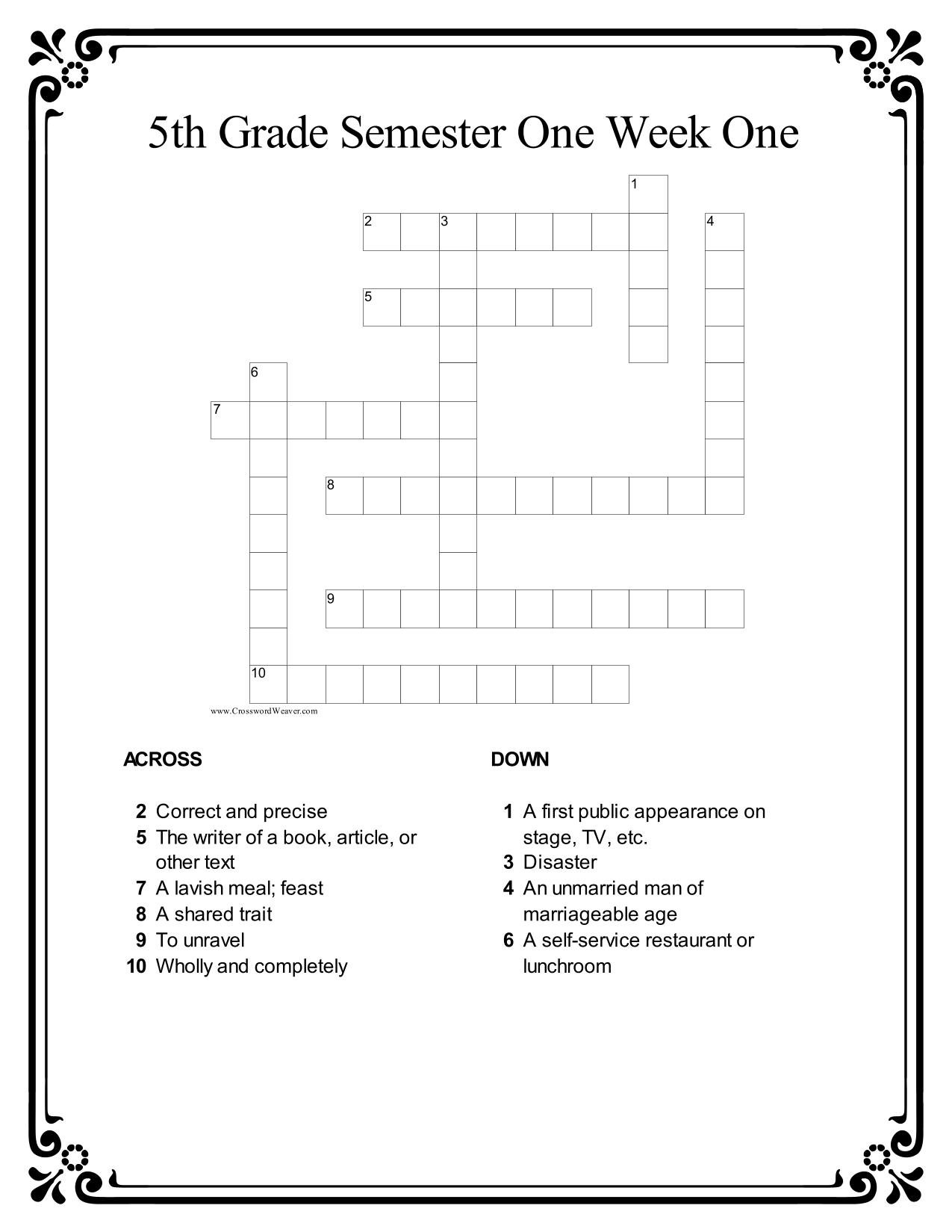 5th Grade Vocabulary - 36 Weeks of Vocabulary, Worksheets, Activities ...