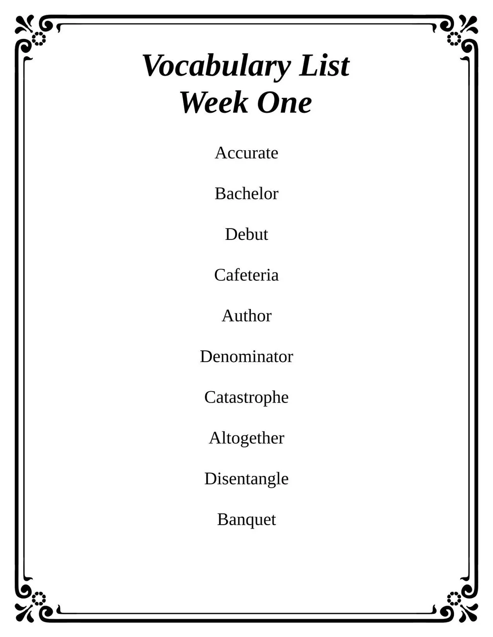 5th Grade Vocabulary - 36 Weeks of Vocabulary, Worksheets, Activities ...