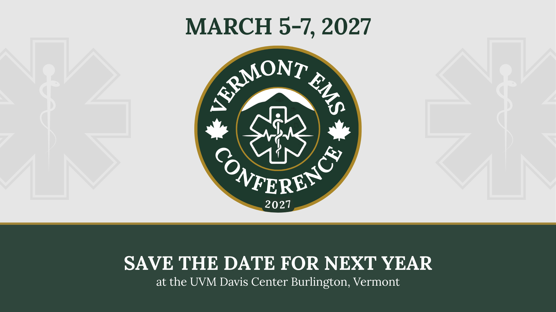 Vermont EMS Conference | Register Today for EMS Excellence