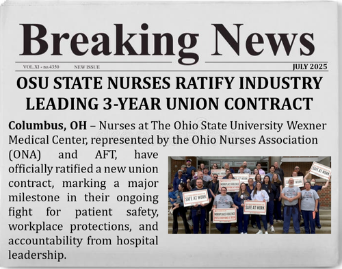 Organizing Your Workplace with The Ohio Nurses Association | Join the ...