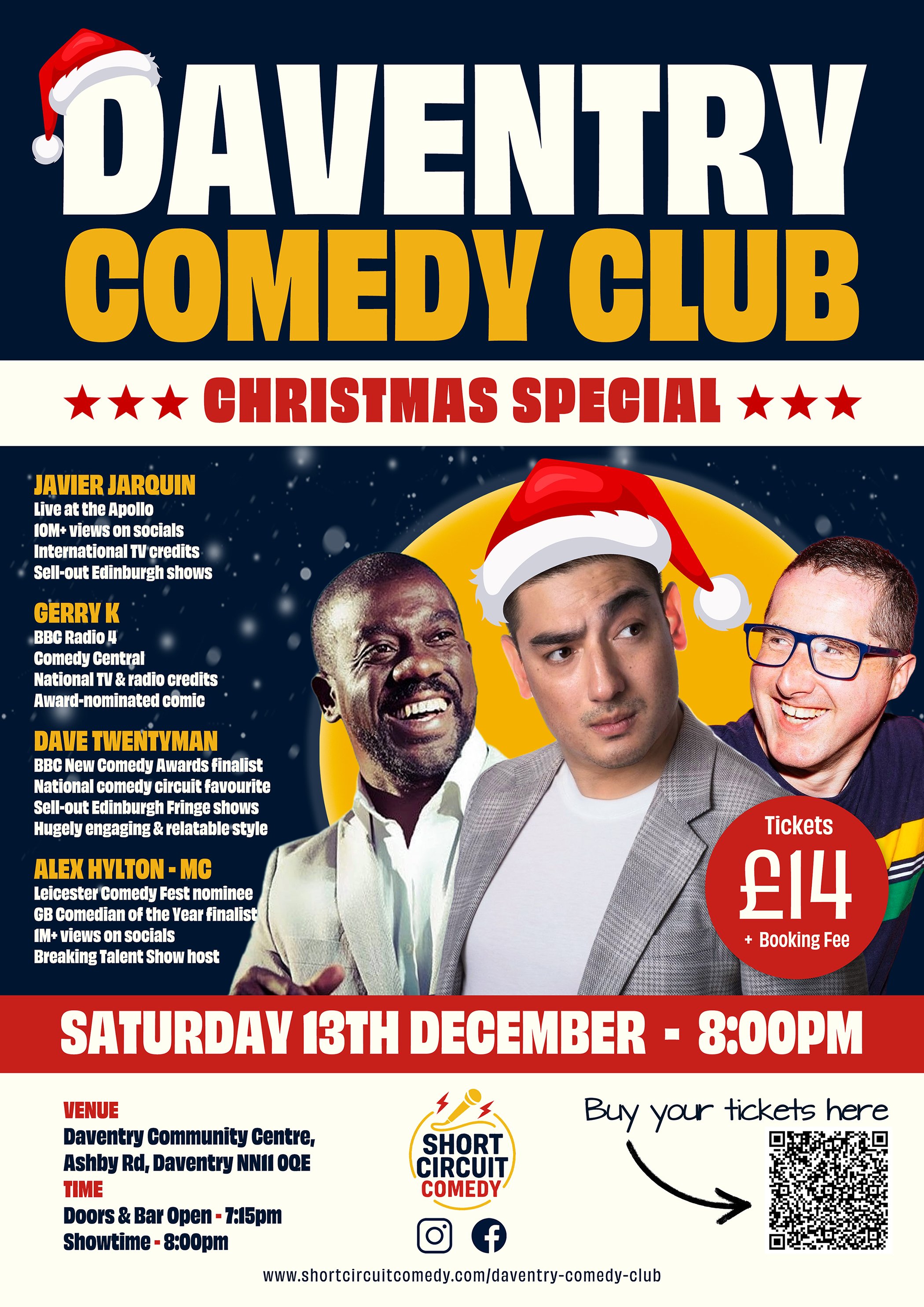 How Daventry Community Centre Becomes a Comedy Club — Short Circuit Comedy