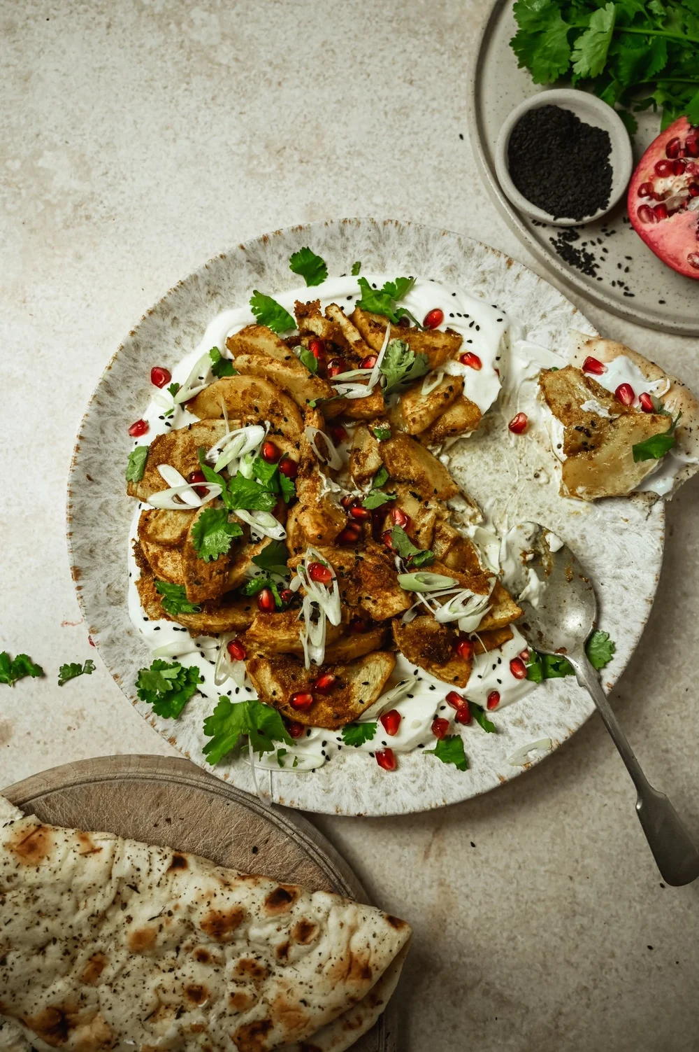 Indian Spiced Roasted Marrow with Yoghurt and Herbs — Sorrel's Kitchen