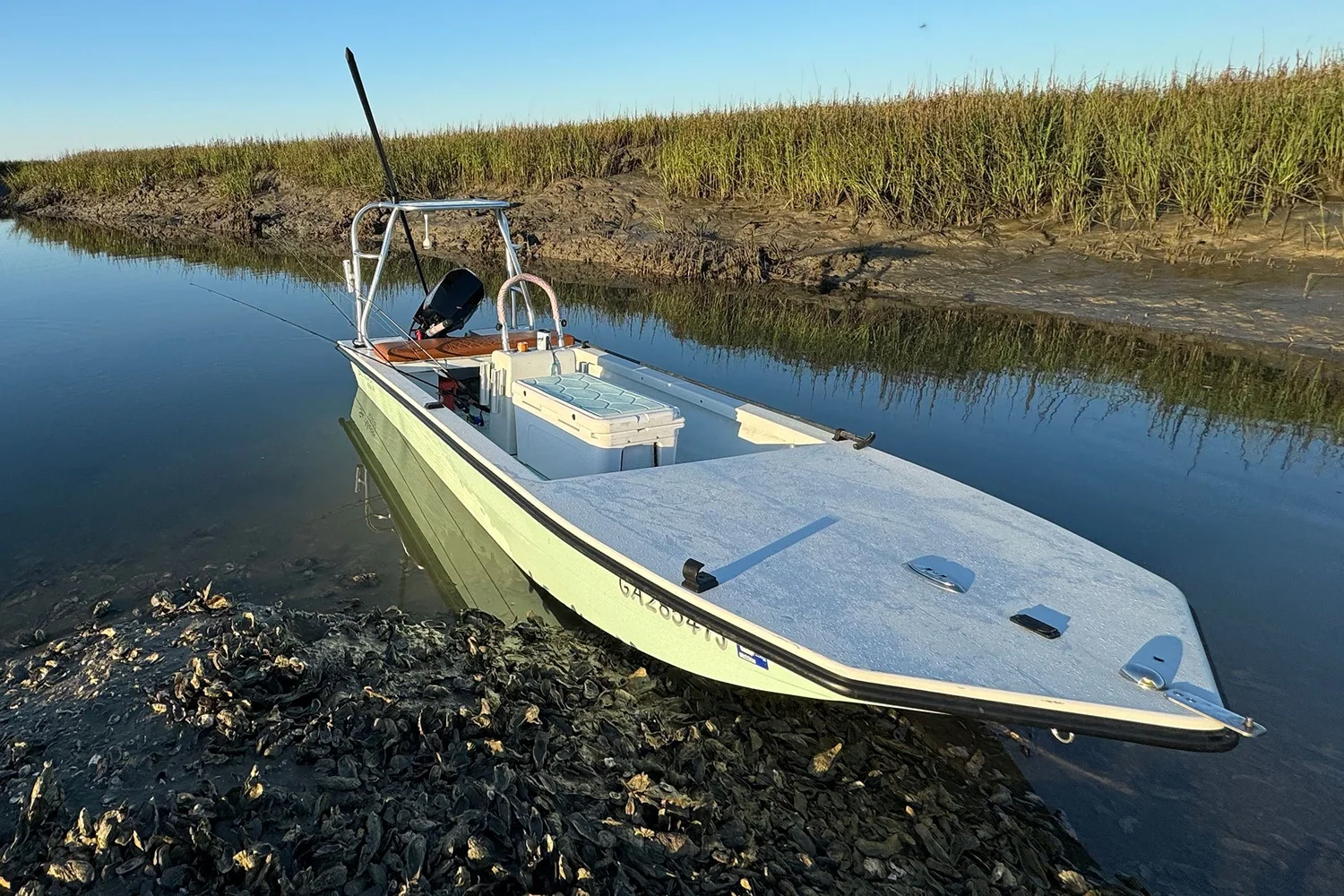 Salt Marsh SM1444 Skiff — Salt Marsh Kevlar Skiffs