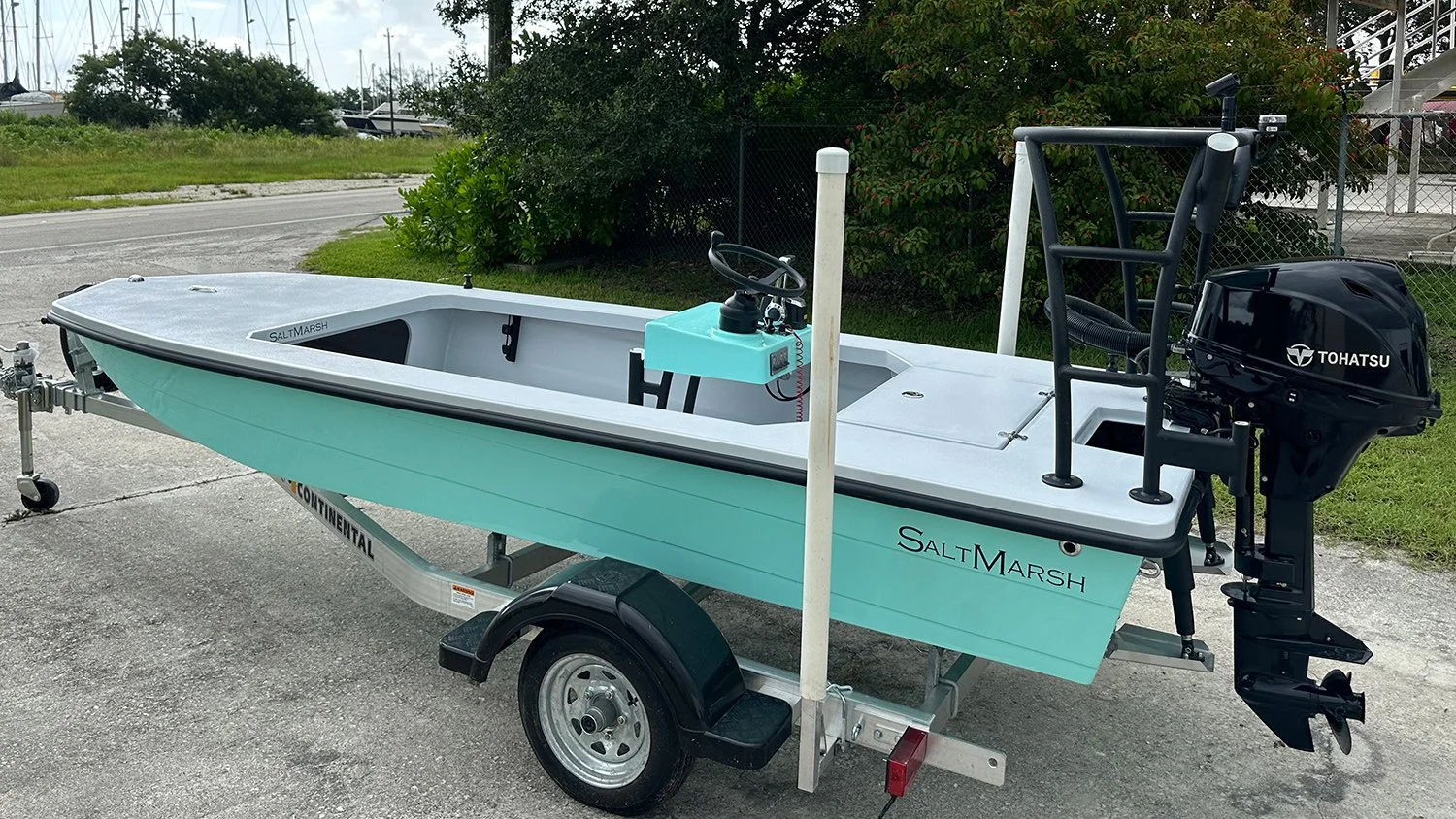Salt Marsh SM1444 Skiff — Salt Marsh Kevlar Skiffs