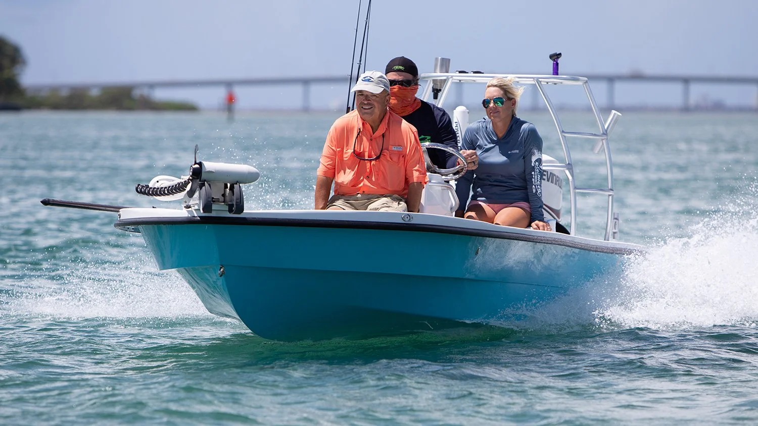 Salt Marsh Heron 18 Poling Skiff — Salt Marsh Kevlar Skiffs