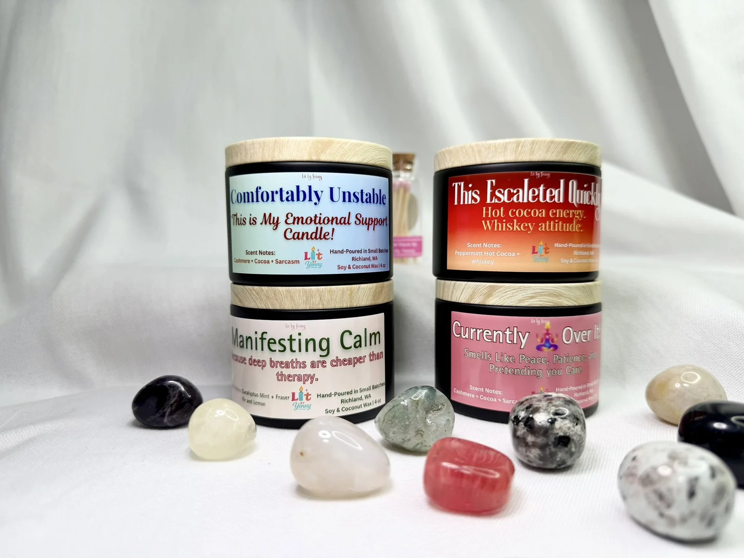 Lit by Yenny — Personalized by Yenny handmade candles