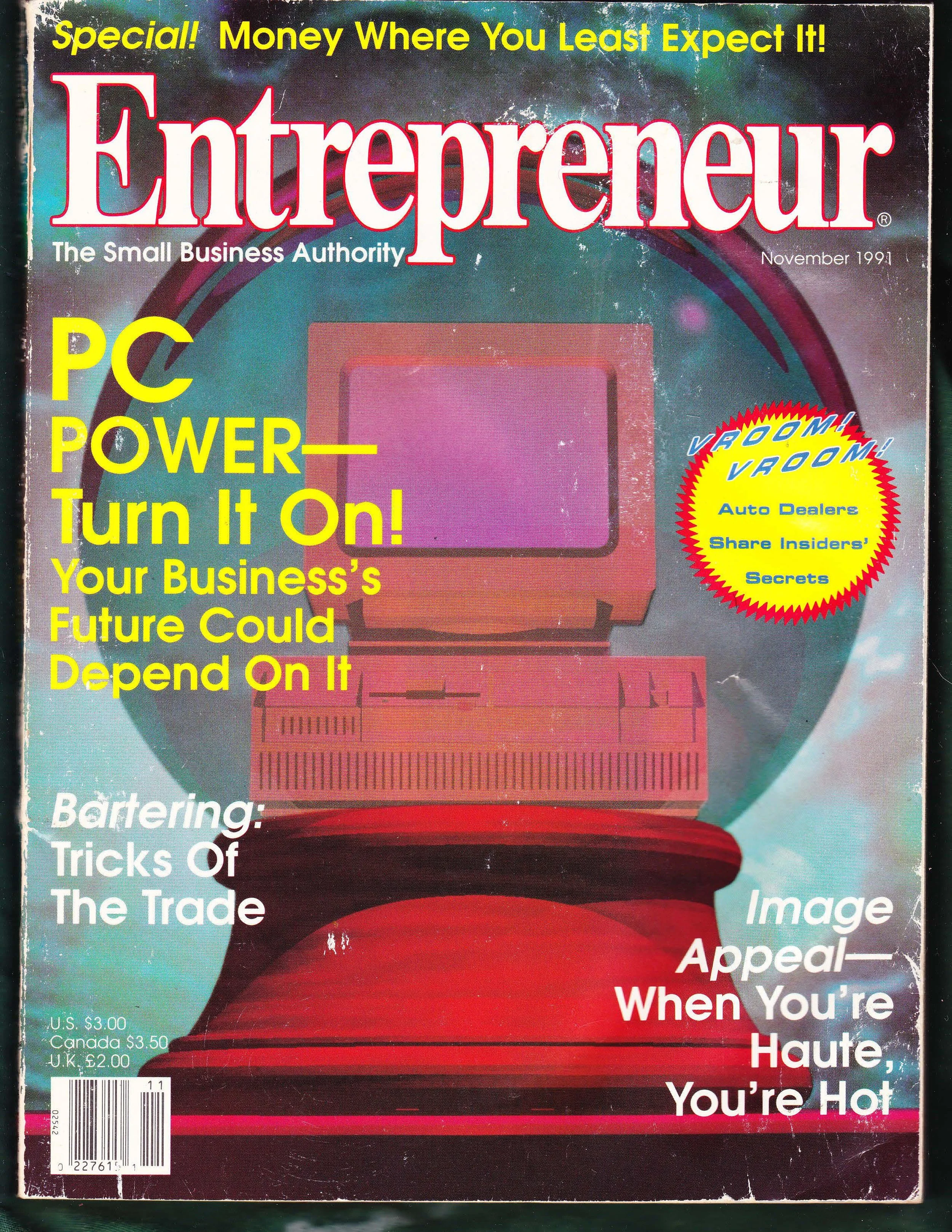 Entrepreneur 11-1-91 | Empower Your Business Today — Sheri Smith Author