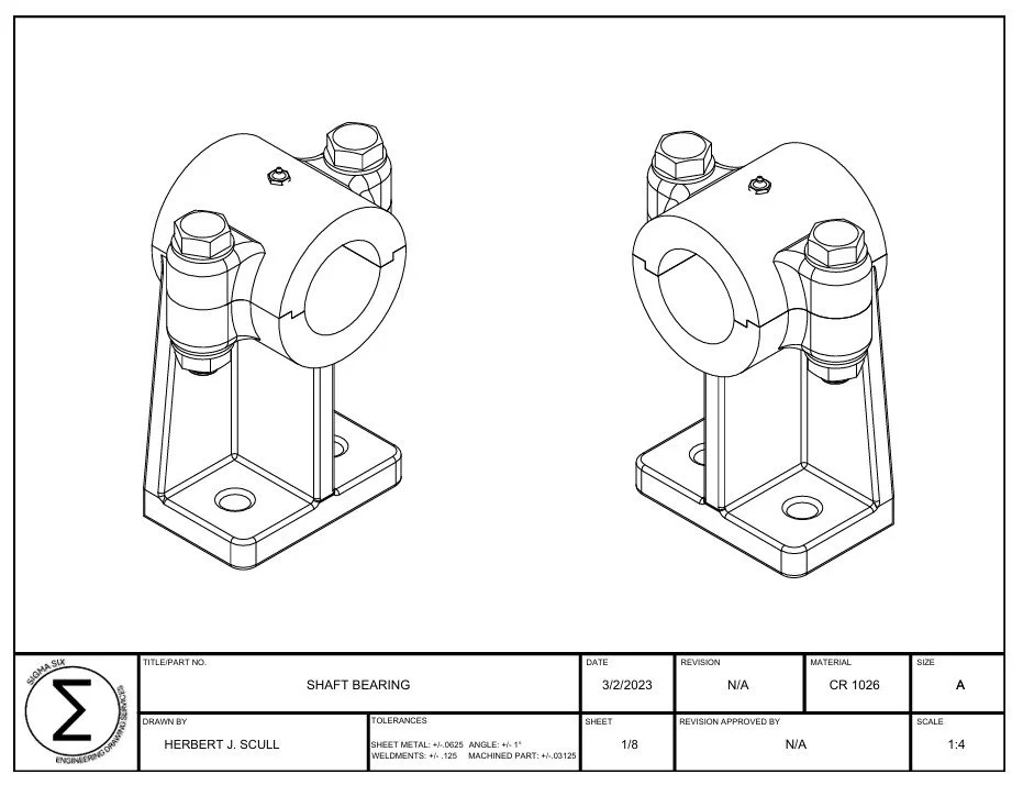 Sigma Six Engineering Drawing Services
