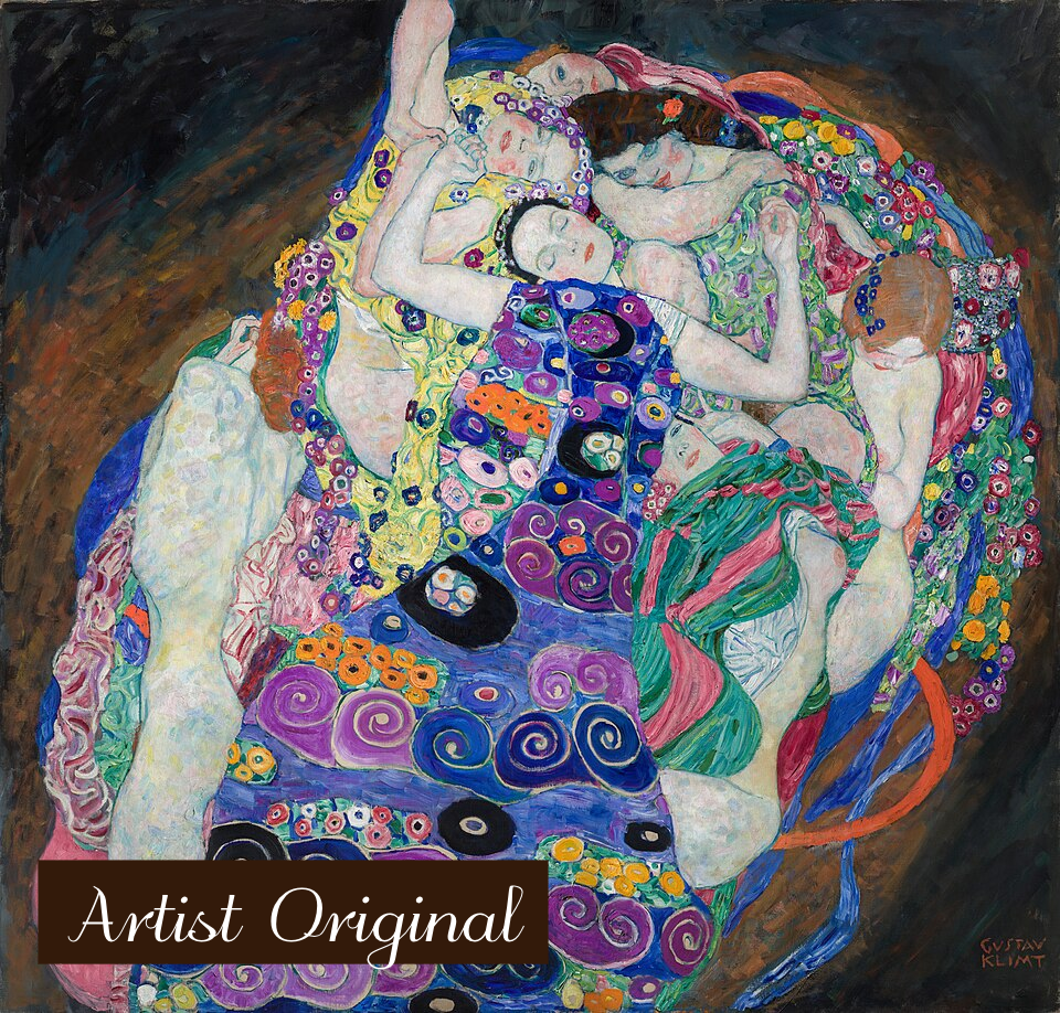 Gustav Klimt's Tree of Life 2 (1905–1909) Paint-By-Number Kit | Mitten ...