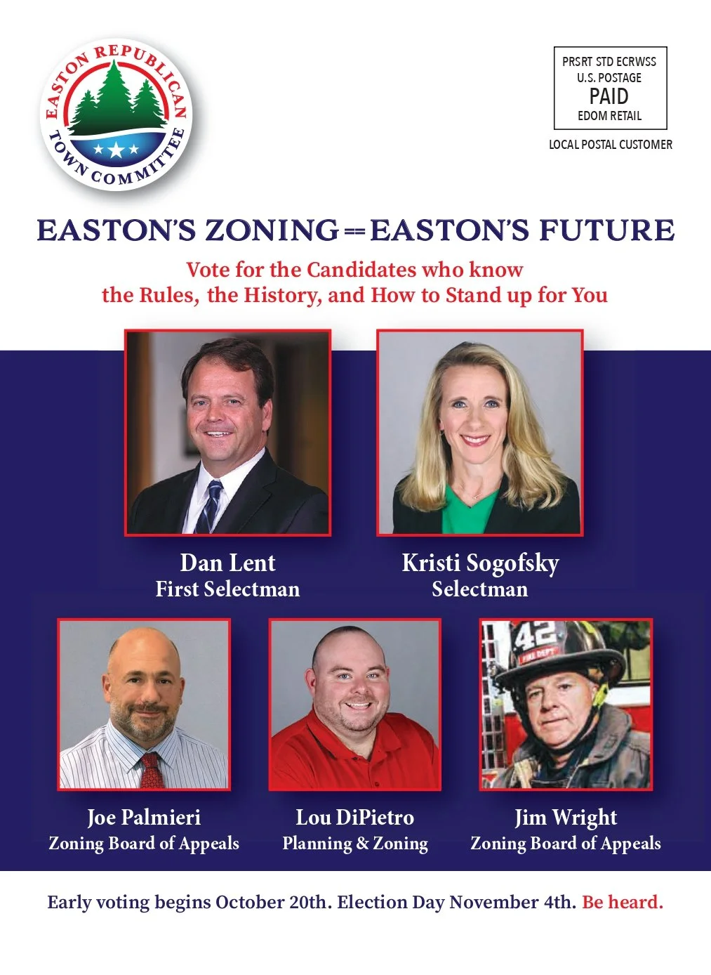 Easton, CT First Selectman Dan Lent - Easton, CT Board of Selectman