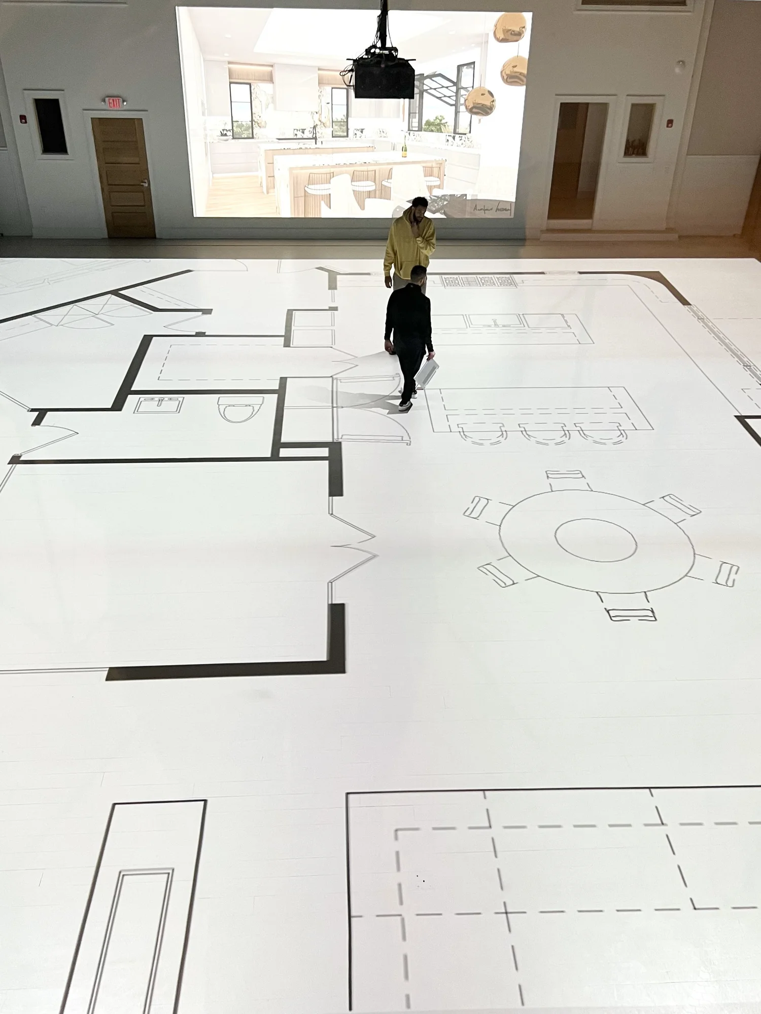 Walk Your Plans Atlanta | Life-Size Floor Plan Walkthroughs in Atlanta, GA