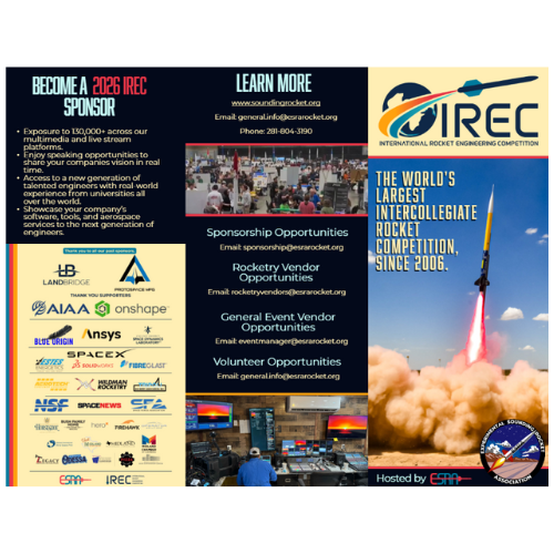 2026 IREC — Experimental Sounding Rocket Association