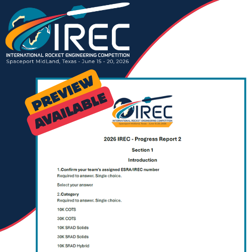 2026 IREC — Experimental Sounding Rocket Association