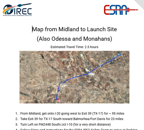 2026 IREC — Experimental Sounding Rocket Association