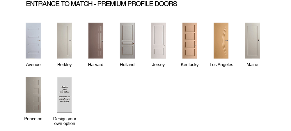 Premium/Moulded Profile — Homeview Doors