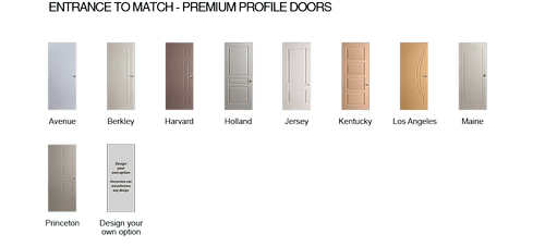 Premium/Moulded Profile — Homeview Doors