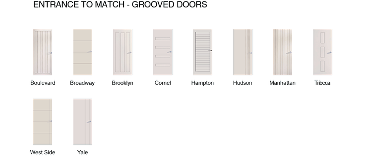 Grooved Panel — Homeview Doors