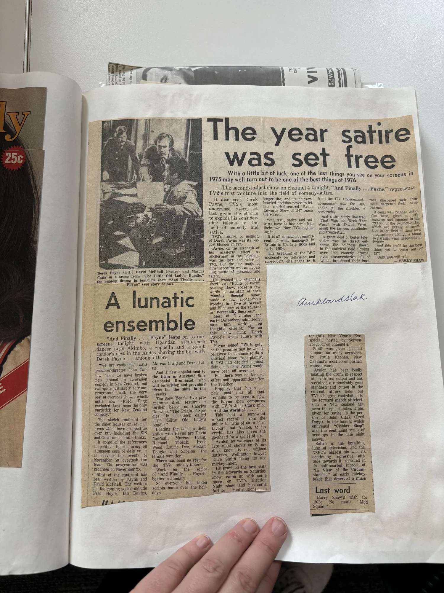 About — Not Only Fred Dagg But Also John Clarke