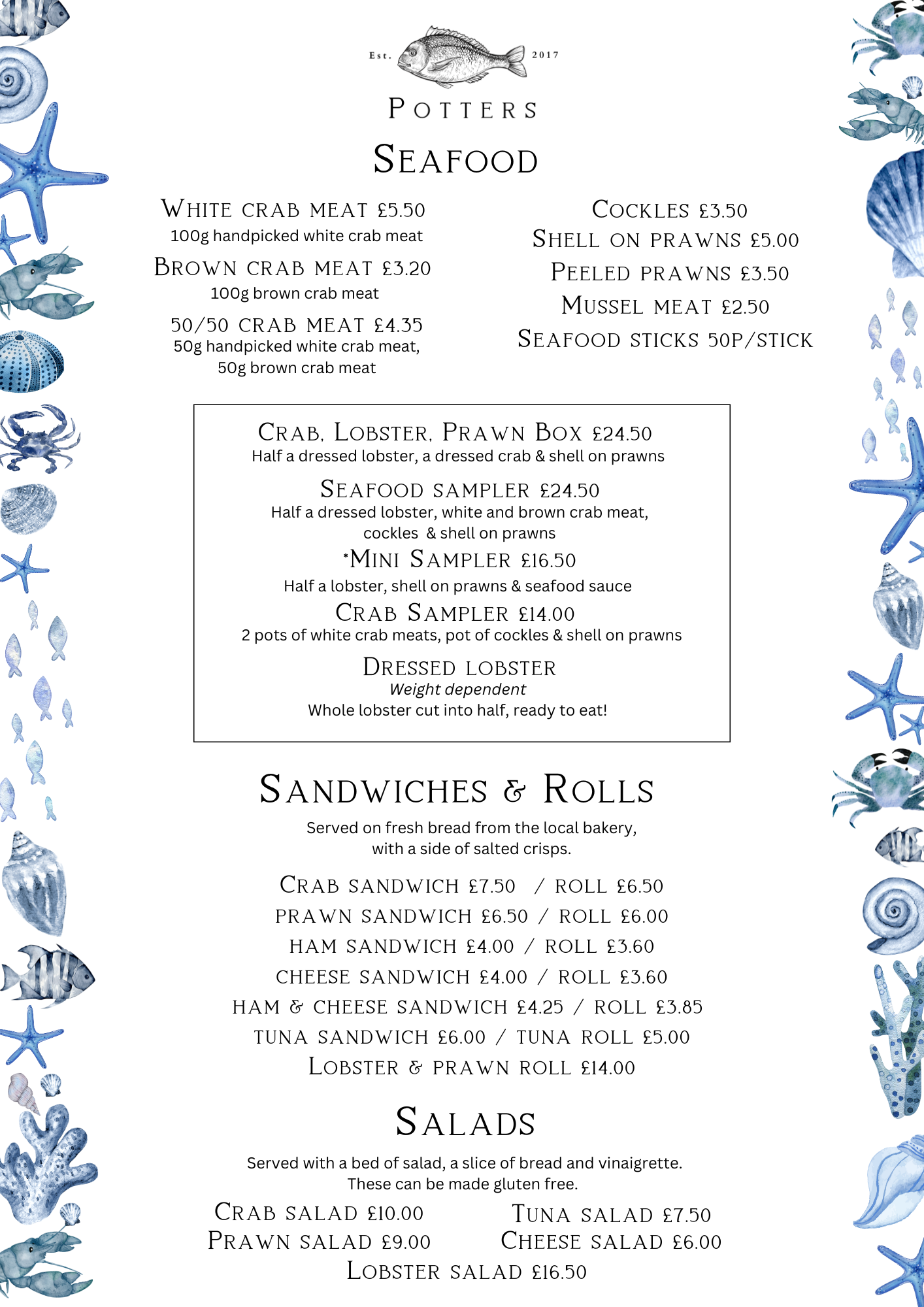 Our Produce — Potters
