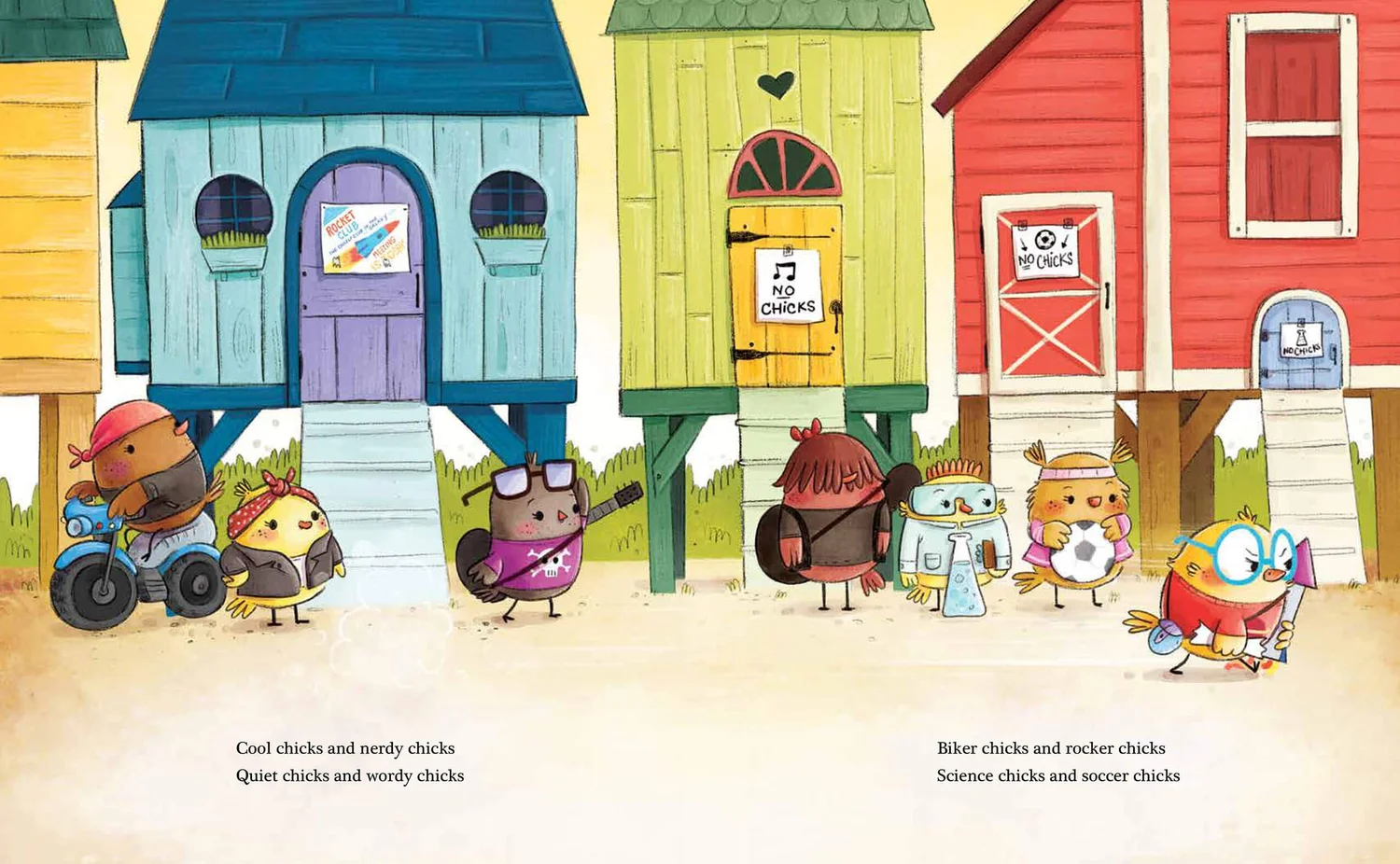Chicks Rule! | Picture Book by Sudipta Bardhan-Quallen & Renée Kurilla ...