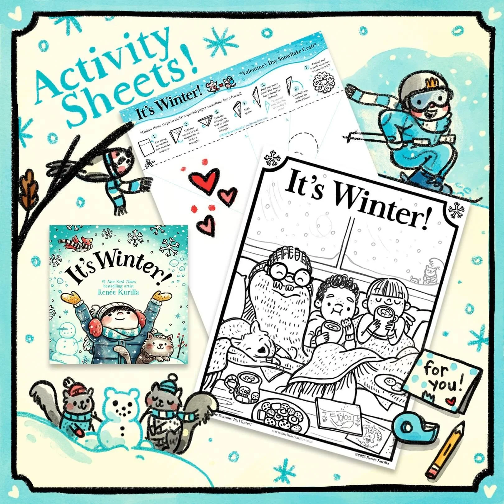 It’s Winter! | Children’s Picture Book by Renée Kurilla — Renee Kurilla