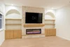 Stone Built-In Entertainment Center with Fireplace in Tampa, FL