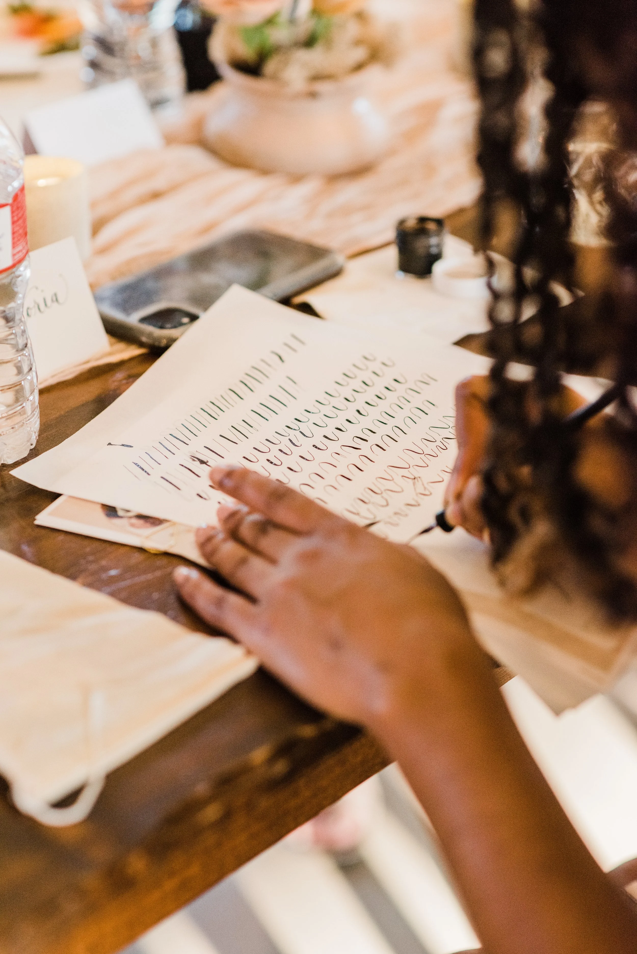 Calligraphy & Engraving Workshops – Austin, TX — Amanda Reid Designs