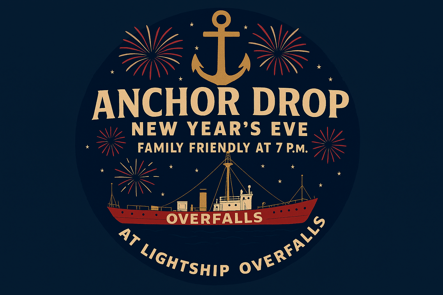 Family Friendly Overfalls Anchor Drop — Lewes250