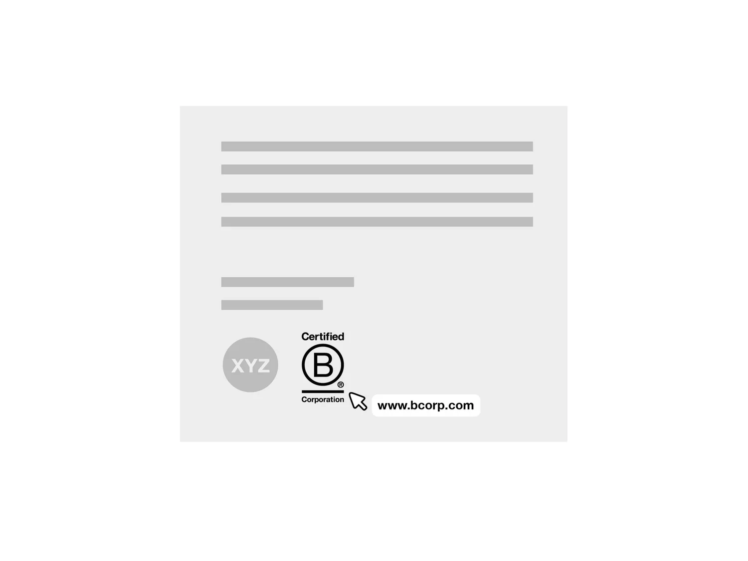 Digital examples — B Corp Brand Book