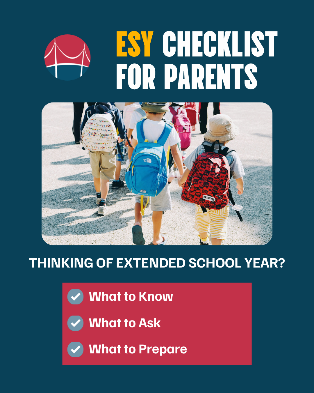EXTENDED SCHOOL YEAR (ESY): A QUICK GUIDE FOR PARENTS | Bridged