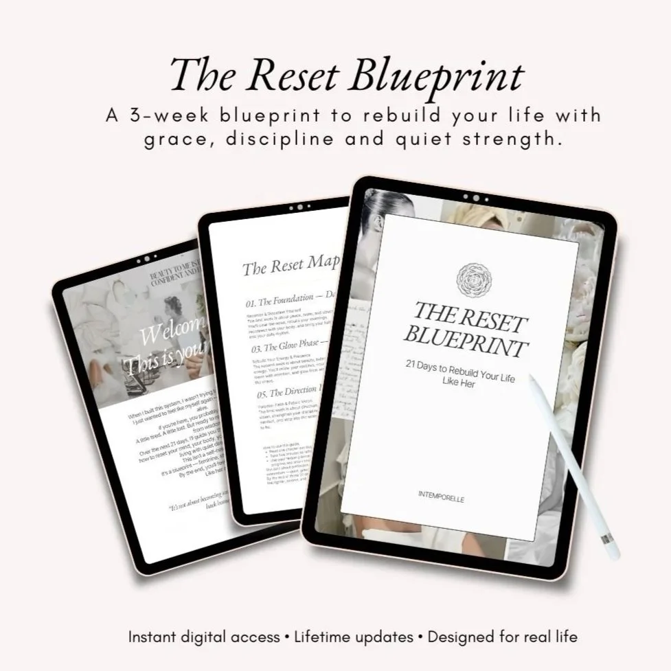 The Reset Blueprint — Intemporelle