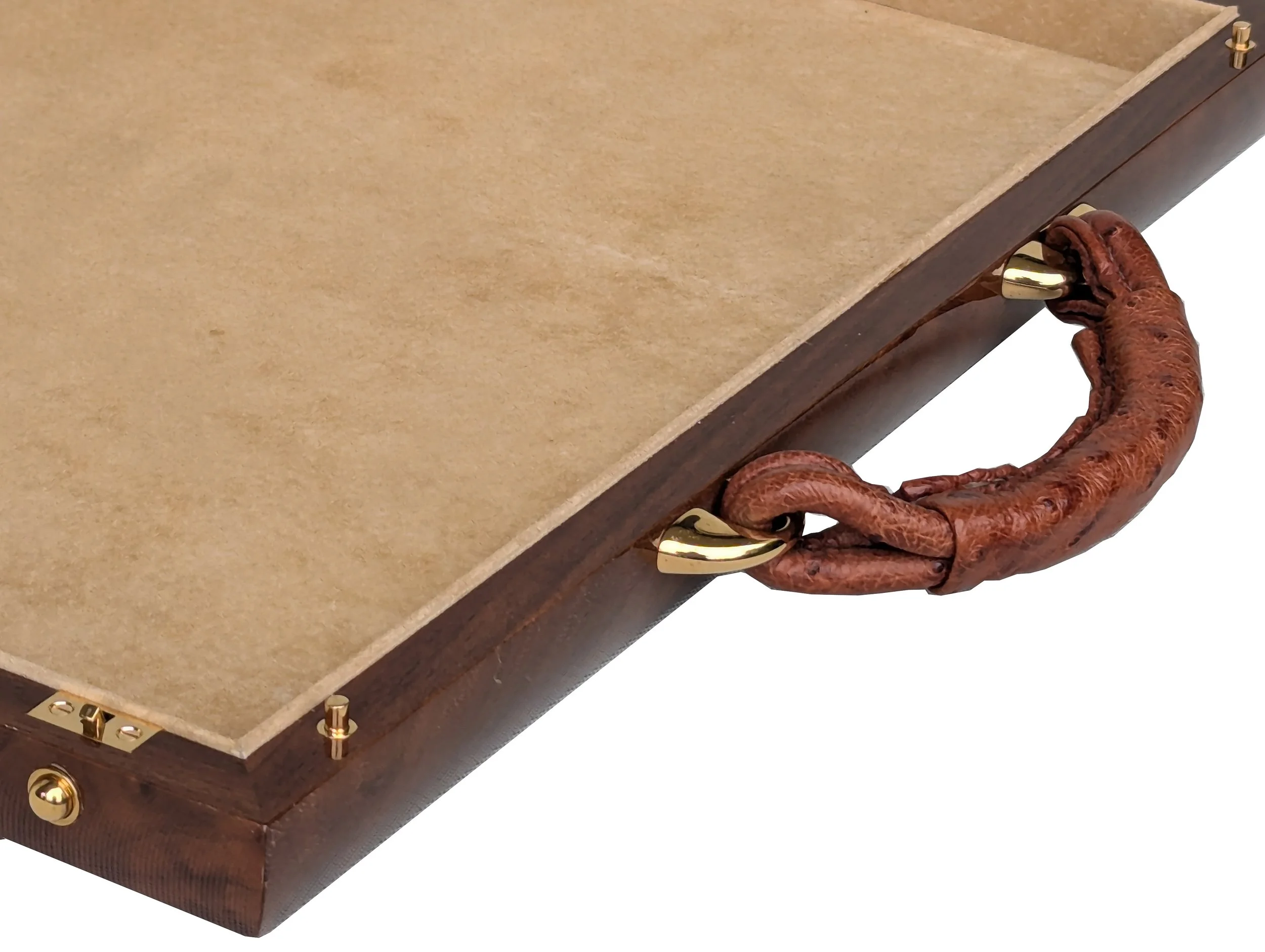 DOCUMENT CASE - WALNUT & TULIPWOOD INLAY — Boucher & Co